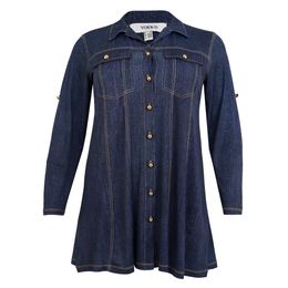 Yoek Bluse Damen Gr&ouml;&szlig;e M/L dunkelblau