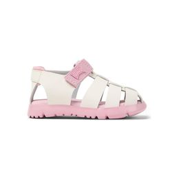 Camper Leder-Halbsandalen "Oruga" in Creme - 52% | Gr&ouml;&szlig;e 22 | Babysandalen