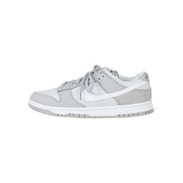 Nike Leder-Sneakers "Dunk Low LX" in Grau/ Wei&szlig; - 44% | Gr&ouml;&szlig;e 45 | Herrensneakers