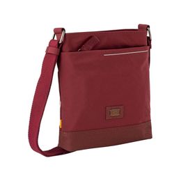 Camel Active Umh&auml;ngetasche "City" in Dunkelrot - (B)22 x (H)22 x (T)4,5 cm - 58% | Herrentaschen