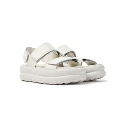 Camper Leder-Sandaletten "Pelotas Flota" in Creme - 51% | Gr&ouml;&szlig;e 39 | Damen-sandalen