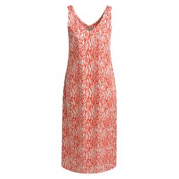 Smith & Soul Smith & Soul Kleid in Orange/ Creme - 62% | Gr&ouml;&szlig;e M | Damen-kleider