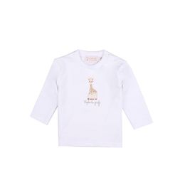 Sophie la Girafe Sweatshirt in Wei&szlig; - 57% | Gr&ouml;&szlig;e 62 | Baby-sweatshirts-jacken