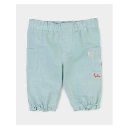 Sophie la Girafe Shorts in Wei&szlig;/ Gr&uuml;n - 58% | Gr&ouml;&szlig;e 74 | Kinderhosen