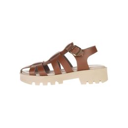 lamino Leder-Sandalen in Hellbraun - 61% | Gr&ouml;&szlig;e 33 | Kindersandalen