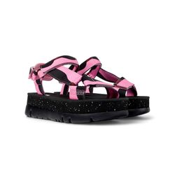Camper Sandaletten in Schwarz/ Rosa - 54% | Gr&ouml;&szlig;e 38 | Damen-sandalen