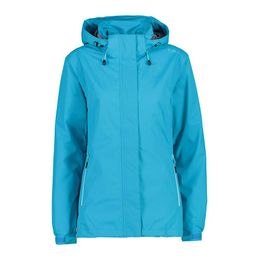 CMP Regenjacke in Hellblau - 51% | Gr&ouml;&szlig;e 46 | Damen-outdoorjacken