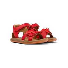 Camper Leder-Halbsandalen "Bicho" in Rot - 52% | Gr&ouml;&szlig;e 21 | Babysandalen