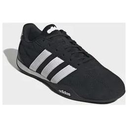 Sneaker Adidas SPORTSWEAR "GROUNDPULSE", Herren, Gr. 46, core schwarz, ftwr wei&szlig;, silber metallic, Leder, Synthetik, Schuhe Sneaker