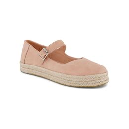 Toms Shoes TOMS Leder-Espadrilles in Rosa - 52% | Gr&ouml;&szlig;e 41 | Damen-schuhe-halbschuhe