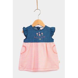 Sophie la Girafe Kleid in Blau/ Rosa - 63% | Gr&ouml;&szlig;e 68 | Baby-kleider-roecke