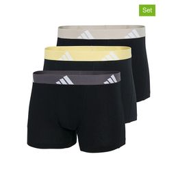 Adidas 3er-Set: Boxershorts in Schwarz - 37% | Gr&ouml;&szlig;e M | Herren-waesche