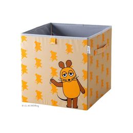 Lifeney Aufbewahrungsbox "Maus" in Orange - (B)33 x (H)33 x (T)33 cm - 50% | Kisten-koerbe