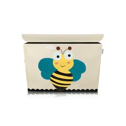 Lifeney Aufbewahrungsbox "Biene" in Beige/ Gelb - (B)51 x (H)36 x (T)36 cm - 55% | Kisten-koerbe