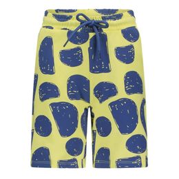 B.Nosy Sweatshorts "Paul" in Gelb/ Blau - 50% | Gr&ouml;&szlig;e 158/164 | Kinderhosen