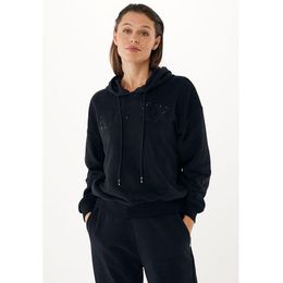 Mexx Hoodie ''Dahlia'' in Schwarz - 52% | Gr&ouml;&szlig;e L | Damen-sweatshirts-jacken