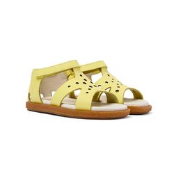 Camper Leder-Sandalen in Gelb - 55% | Gr&ouml;&szlig;e 26 | Babysandalen