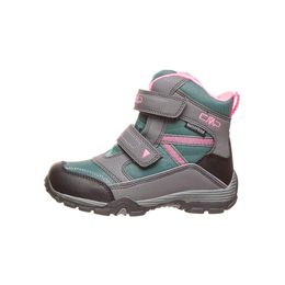 CMP Winterboots in Grau/ Gr&uuml;n/ Pink - 46% | Gr&ouml;&szlig;e 35 | Kinderstiefel