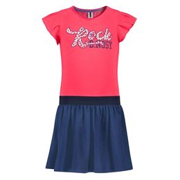B.Nosy Kleid in Pink/ Dunkelblau - 54% | Gr&ouml;&szlig;e 116 | Kinderkleider