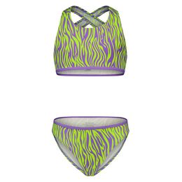 B.Nosy Bikini in Limette/ Lila - 54% | Gr&ouml;&szlig;e 134/140 | Kinder-bademode