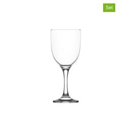 TABLE PASSION 6er-Set: Weingl&auml;ser ''Toscane'' - 290 ml - 54% | Gedeckter-tisch