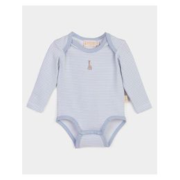 Sophie la Girafe Body in Wei&szlig;/ Hellblau - 60% | Gr&ouml;&szlig;e 50 | Baby-bodys