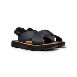 Camper Leder-Sandalen in Schwarz - 50% | Gr&ouml;&szlig;e 37 | Damen-sandalen