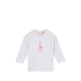 Sophie la Girafe Sweatshirt in Wei&szlig; - 57% | Gr&ouml;&szlig;e 74 | Baby-sweatshirts-jacken