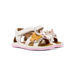 Camper Leder-Sandalen "Bicho" in Creme - 56% | Gr&ouml;&szlig;e 23 | Babysandalen