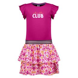 B.Nosy Kleid in Fuchsia/ Creme - 60% | Gr&ouml;&szlig;e 98 | Kinderkleider