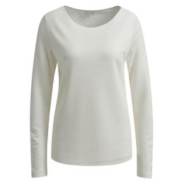 Milano Italy Longsleeve in Wei&szlig; - 60% | Gr&ouml;&szlig;e L | Damen-tops
