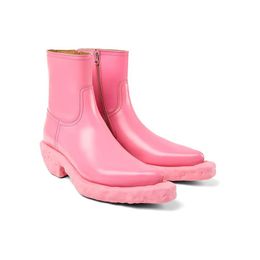 Camper Leder-Boots "Venga" in Rosa - 68% | Gr&ouml;&szlig;e 37 | Damen-stiefel