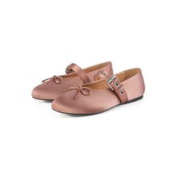 loft37 Leder-Spangenballerinas in Pink - 61% | Gr&ouml;&szlig;e 41 | Damen-ballerinas