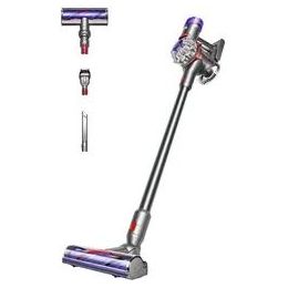 Dyson Akku-Hand-und Stielstaubsauger "V8TM Advanced", silber (nickel, silber), B:22,04cm H:124,4cm T:25cm, Akkusauger, Haarentwirrungstechnologie, kein Saugkraftverlust