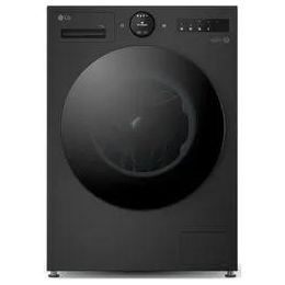 LG Waschmaschine "F4WX803YB", Energieeffizienz: A (A-G), schwarz, B:60cm H:85cm T:60cm, Waschmaschinen, Sicherheitsglast&uuml;r