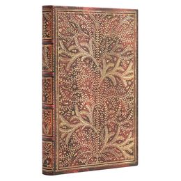 Paperblanks Liniertes Notizbuch ''Wildwood'' in Braun - (B)9,5 x (H)14 cm - 58% | Buero-schulbedarf