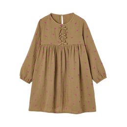 Vertbaudet Kleid in Oliv - 39% | Gr&ouml;&szlig;e 104 | Kinderkleider