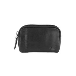 Camel Active Leder-Schl&uuml;sseletui "Bilbao" in Schwarz - (B)12 x (H)8 x (T)3 cm - 53% | Portemonnaies-etuis