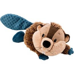 Nici Kuscheltier &raquo;Forest Friends, Biber Harry Woodsnacker, 30 cm liegend&laquo; enth&auml;lt recyceltes Material Kuscheltier