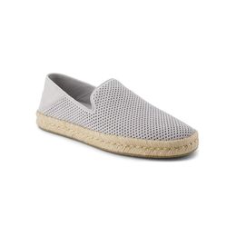Toms Shoes TOMS Leder-Espadrilles in Grau - 48% | Gr&ouml;&szlig;e 47,5 | Herren-schuhe-halbschuhe