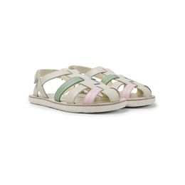 Camper Leder-Halbsandalen "Miko" in Creme - 53% | Gr&ouml;&szlig;e 25 | Kindersandalen