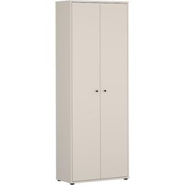 FORTE Schuhschrank &raquo;Tempra, Mehrzweckschrank, 2 T&uuml;ren, Einlegeb&ouml;den, H&ouml;he 197,5 cm&laquo; B/H/T 73,7/197,5/34,8 cm Dekorfolie, FSC -zertifizierter 