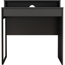 OTTO home Schreibtisch &raquo;Moid, Computertisch in modernem Design&laquo; Breite 80 cm, mit Schublade, Kabeldurchlass & Metallkufe