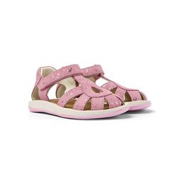 Camper Leder-Halbsandalen "Bicho" in Rosa - 55% | Gr&ouml;&szlig;e 24 | Babysandalen