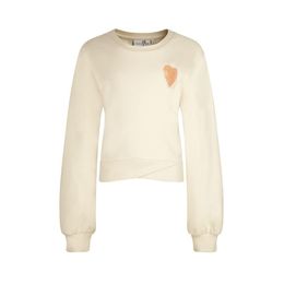 happy girls by Eisend Sweatshirt in Beige - 49% | Gr&ouml;&szlig;e 158 | Kinder-sweatshirts-jacken