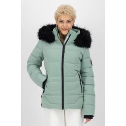 alife and kickin Alife & Kickin Damen Winterjacke &raquo;Damen ZophiaAK A&laquo; leicht taillierter Passform, Kapuze und Kunstfell sind abnehmbar blau XS