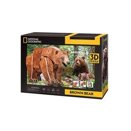 Cubicfun 88tlg. 3D-Puzzle "Braunb&auml;r" - ab 8 Jahren - 15% | Gesellschaftsspiele