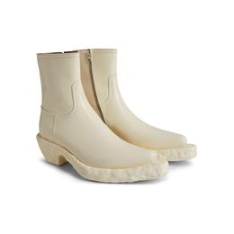Camper Leder-Boots in Creme - 67% | Gr&ouml;&szlig;e 40 | Damen-stiefel