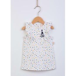 Sophie la Girafe Kleid in Wei&szlig; - 58% | Gr&ouml;&szlig;e 86 | Baby-kleider-roecke