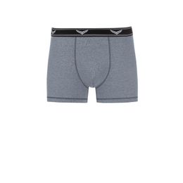 TRIGEMA Herren Boxer &raquo;TRIGEMA Bequeme Pants mit Webgummibund&laquo; 1 Stk. grau S, 1 Stk.